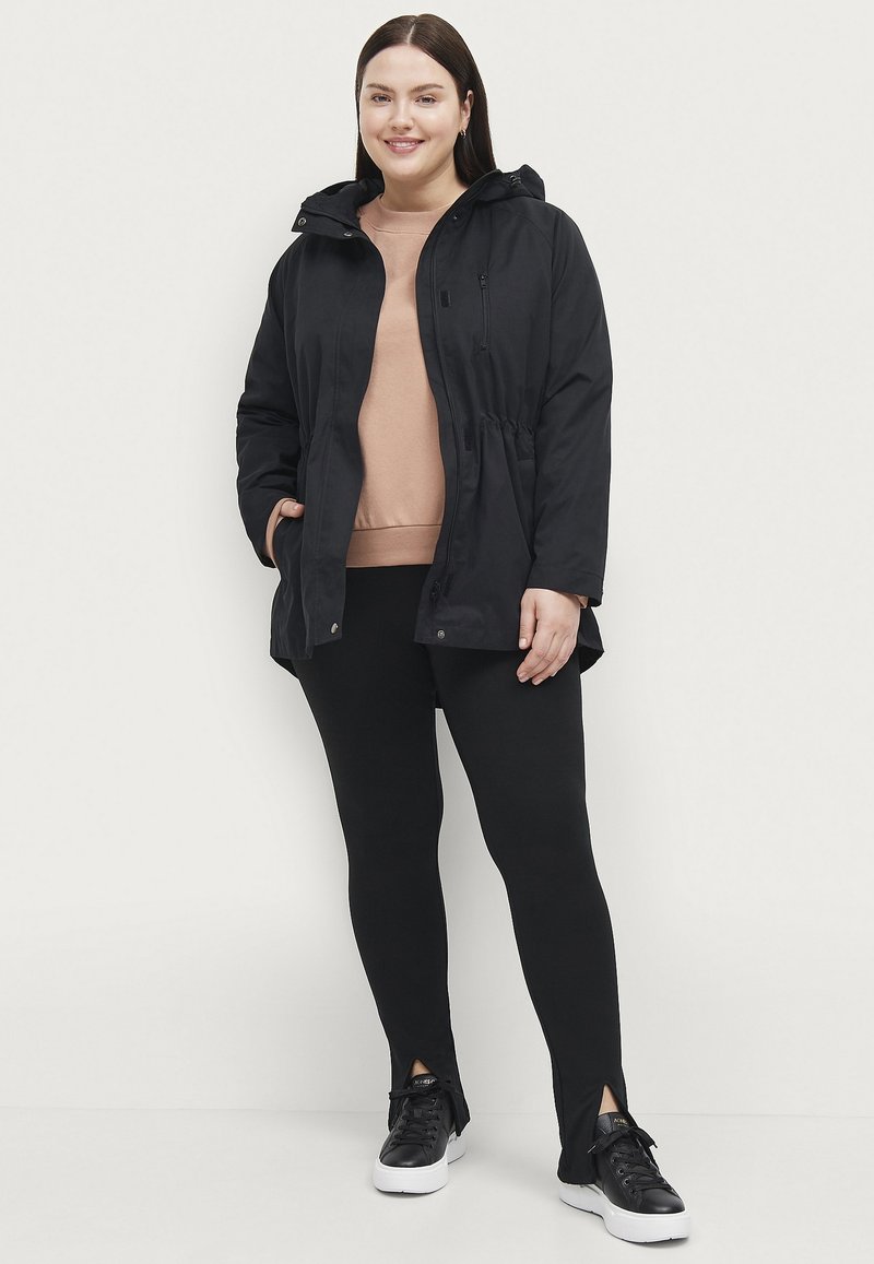 Ellos Plus collection LOTTA - Parkaer - schwarz/sort - Zalando.dk