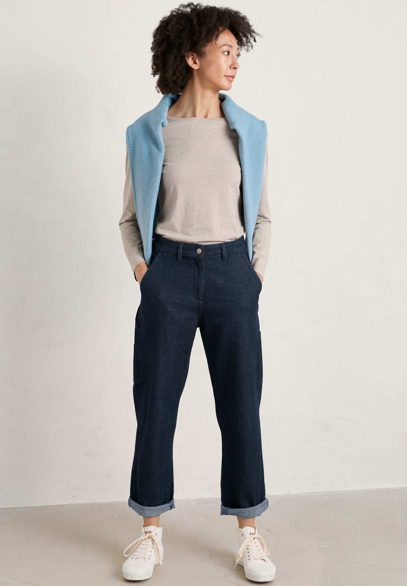 Seasalt Cornwall EASEL - Langarmshirt - oatmeal/offwhite - Zalando.de