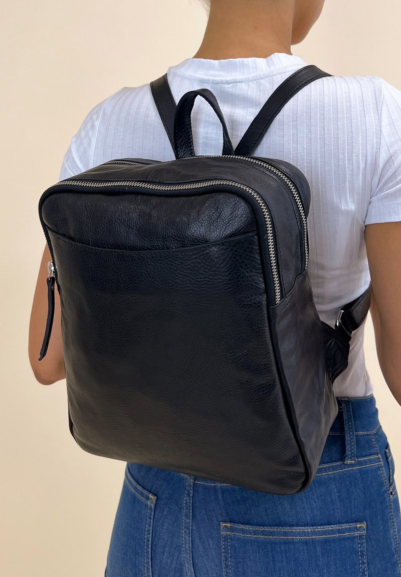 Gusti Leder Rucksack - schwarz/black - Zalando.de