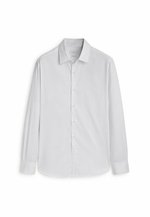 Massimo Dutti SLIM FIT TWO-PLY TEXTURED - Formal shirt - white - Zalando.de