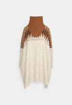 Coach SKI PONCHO - Jumper - cream/multi/off-white - Zalando.ie
