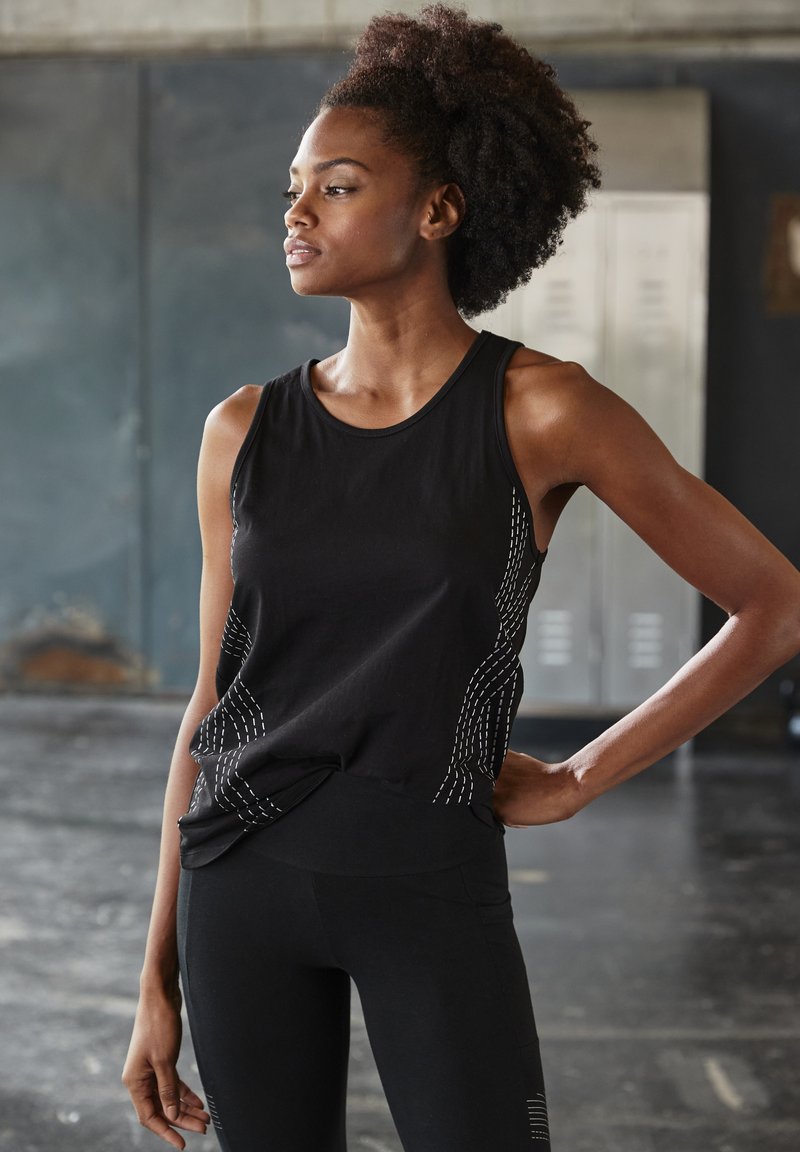 LASCANA Active FUNKTIONS - Top - schwarz/zwart - Zalando.be