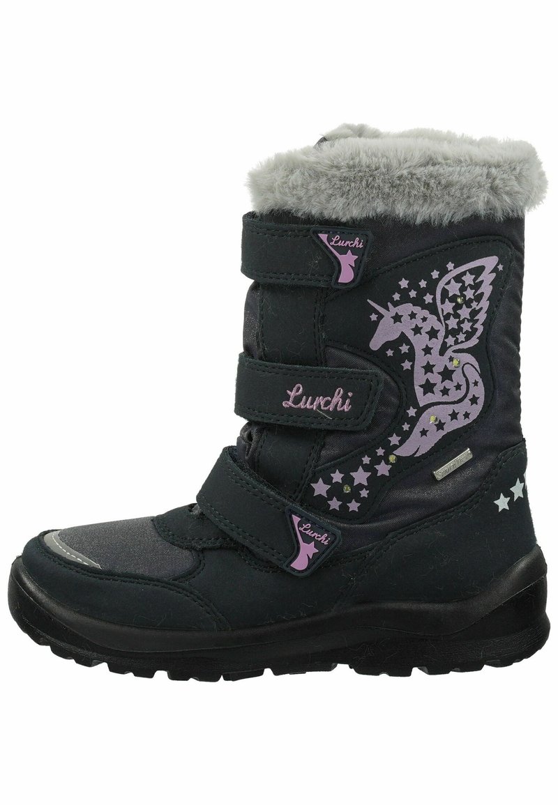 Lurchi Bottes de neige - atlantic/bleu marine - ZALANDO.FR