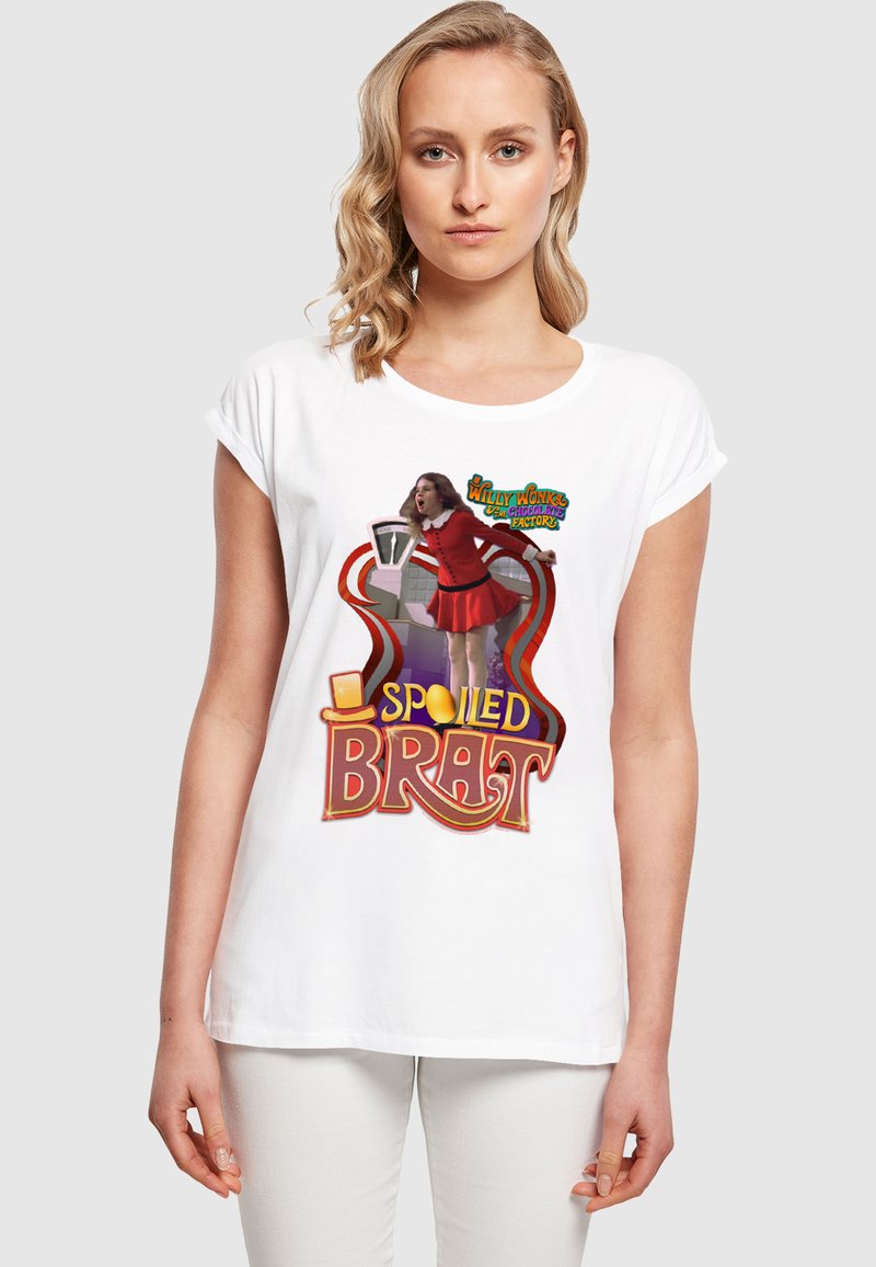 ABSOLUTE CULT WILLY WONKA AND THE CHOCOLATE FACTORY - SPOILED - Print T ...