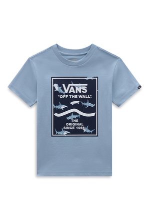 Vans MAZE SS - T-shirt print - dark red/rood - Zalando.nl