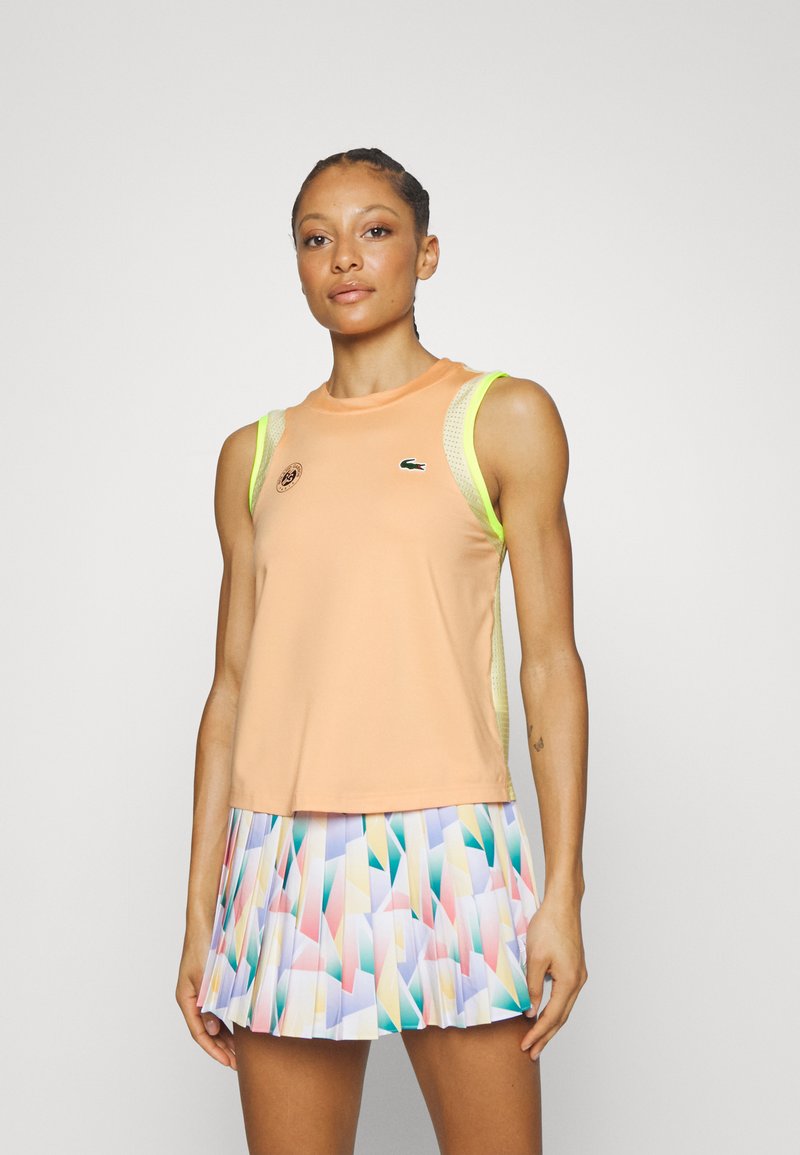 Lacoste Sport TENNIS TANK - Top - ledge/vahine/apricot - Zalando.ie