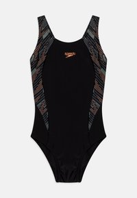 Speedo GIRLS HYPERBOOM SPLICE MUSCLEBACK - Badedrakt - black/country ...