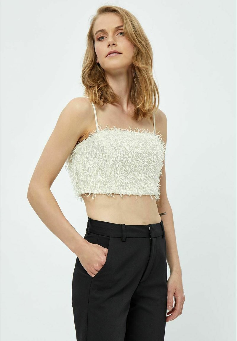 Minus Top/beżowy - Zalando.pl
