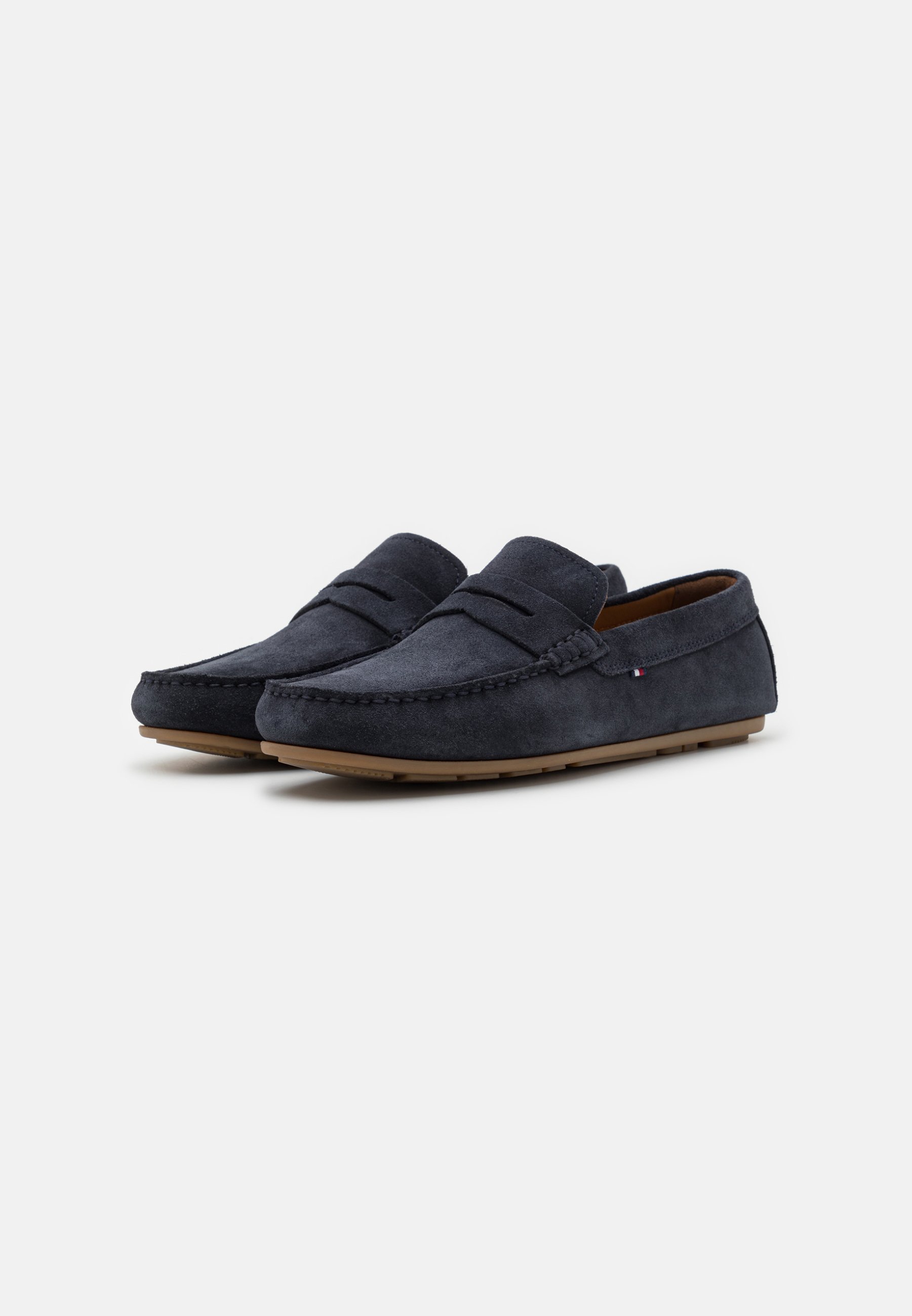 Tommy Hilfiger CASUAL DRIVER Mokassin desert sky dunkelblau Zalando