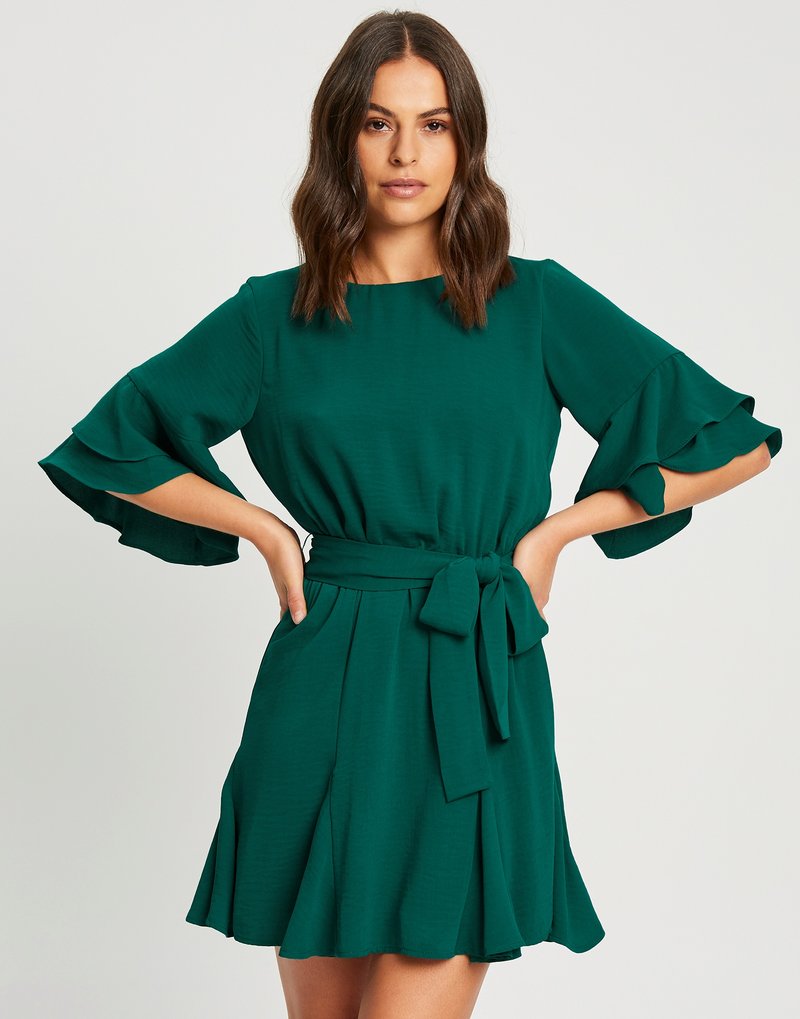 TUSSAH MONTIE MINI - Robe de jour - emerald/vert foncé - ZALANDO.FR