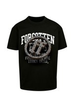 Forgotten Faces ENGRAVED LOGO - T-shirts print - black/sort - Zalando.dk
