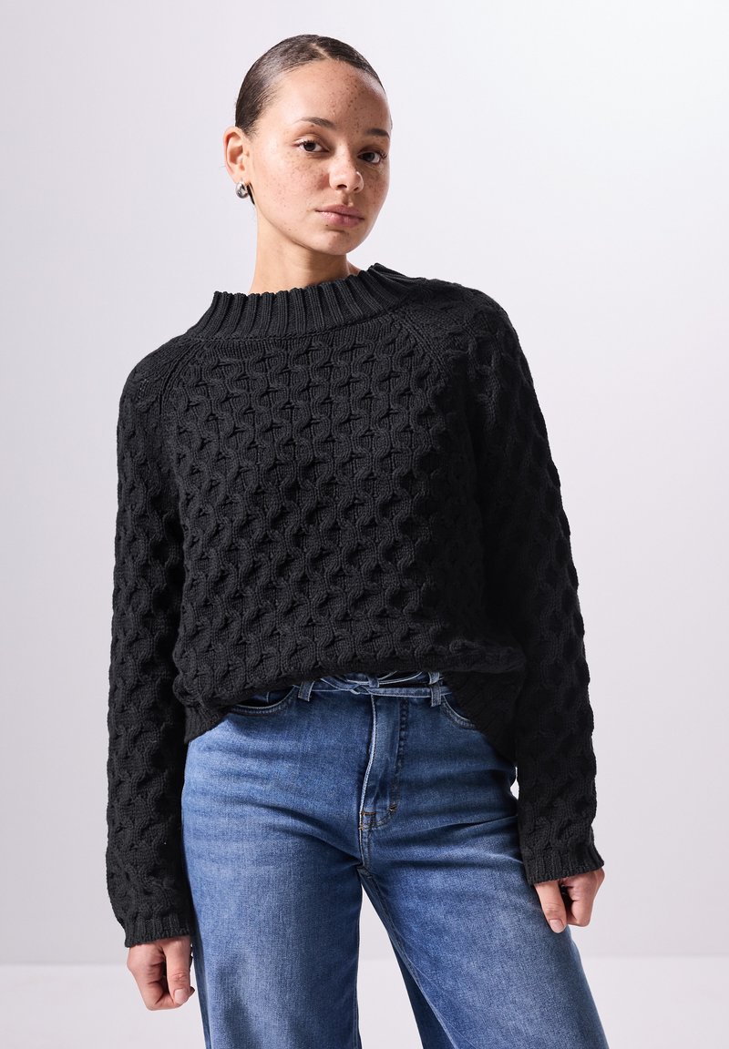 Street One Studio Pullover - schwarz/noir - ZALANDO.FR