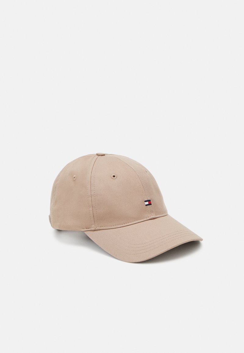 Tommy Hilfiger ESSENTIAL FLAG CAP - Cap - oat milk/offwhite - Zalando.at
