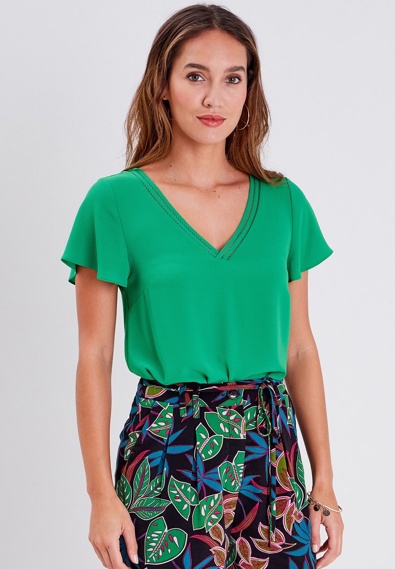 Cache Cache KURZE ÄRMEL - Camiseta estampada - vert/verde - Zalando.es