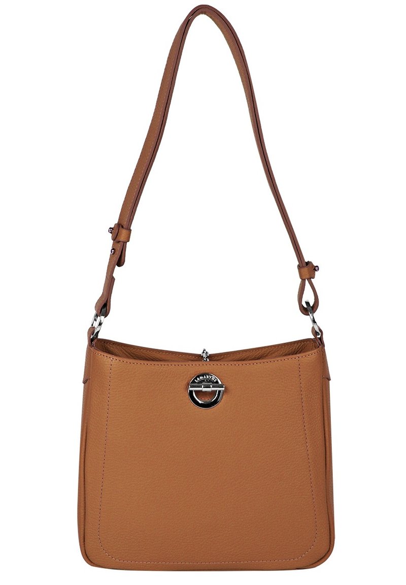 Lamarthe PARIS - Sac bandoulière - marron cognac/marron - ZALANDO.FR