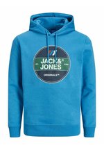 Jack & Jones JORNATE - Kapuzenpullover - sea of belize/blau - Zalando.de