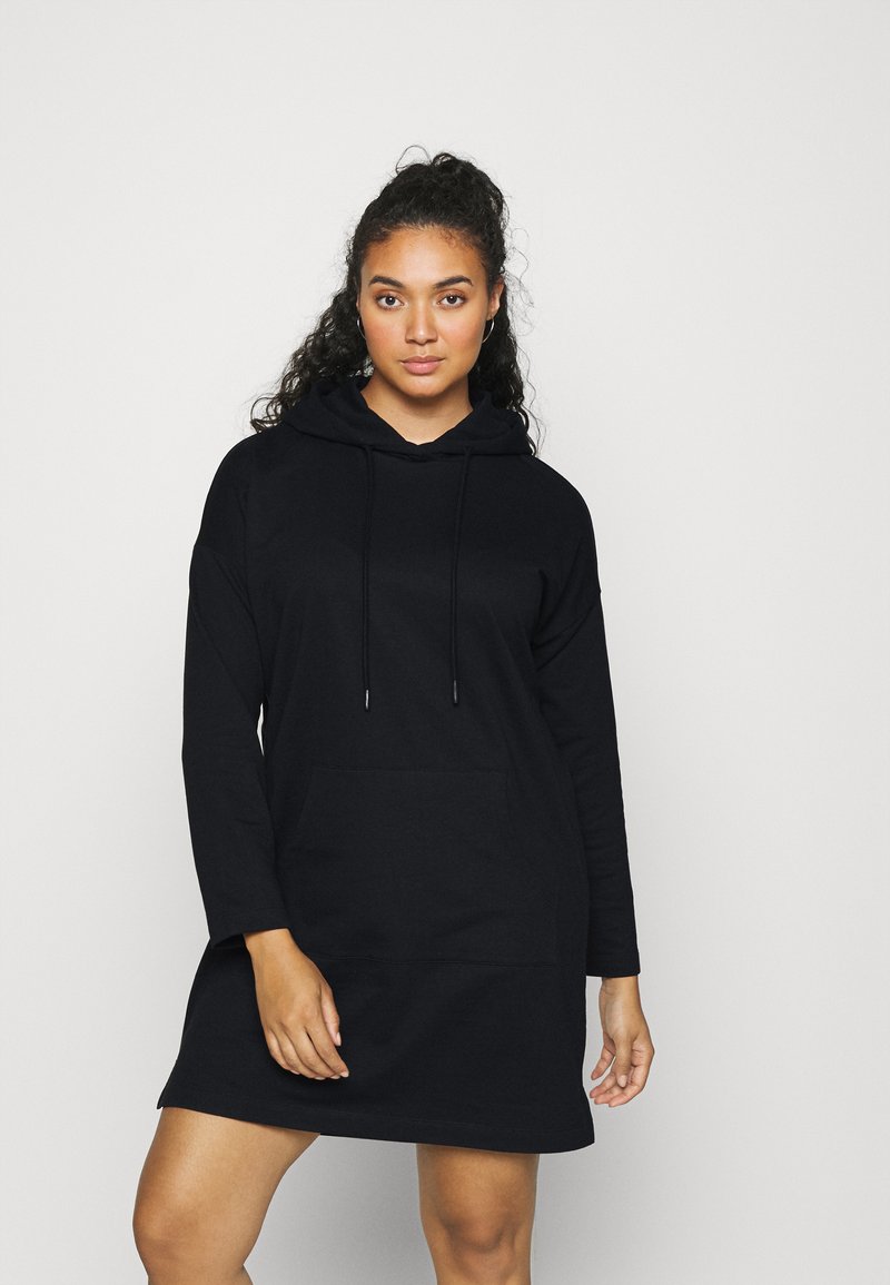 Vero Moda Curve VMOCTAVIA DRESS - Day dress - black - Zalando.de