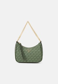MICHAEL Michael Kors JET CHARM CHAIN POUCHETTE - Torbica - amazon green ...