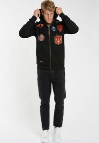 TOP GUN Sweatjacke - black/schwarz - Zalando.de