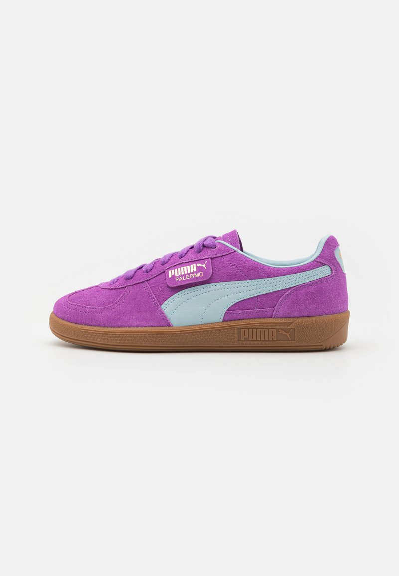 Puma PALERMO UNISEX - Tenisky - ultraviolet/turquoise surf/gold/lila ...