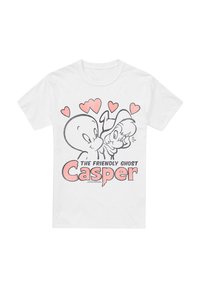 Cotton Soul CASPER LOVE - Print T-shirt - white - Zalando
