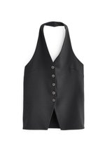 Next TAILORED HALTER - Weste - black/schwarz - Zalando.at