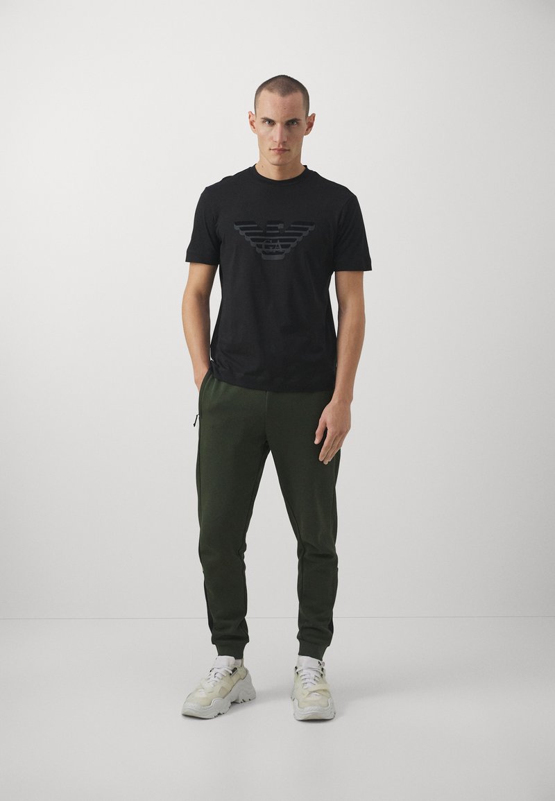 Emporio Armani T-shirt con stampa - black eagle/nero - Zalando.it
