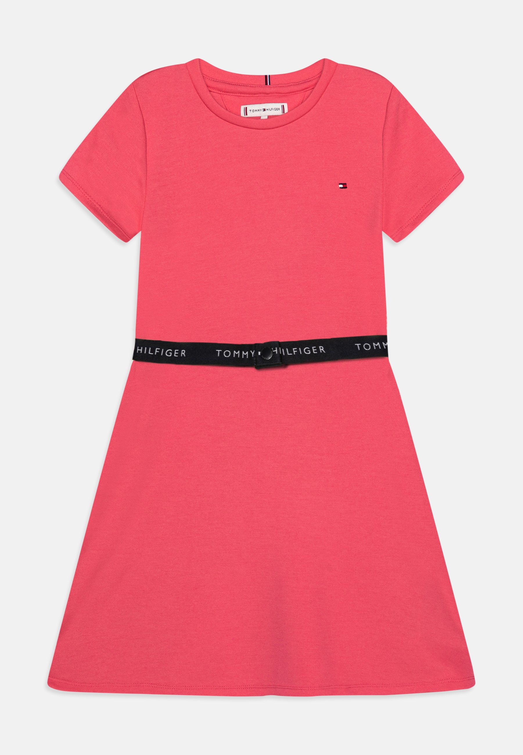 ESSENTIAL SKATER DRESS Jersey dress glamour pink