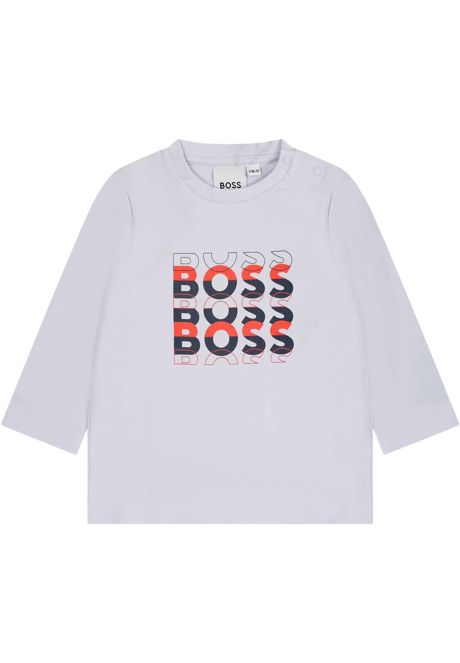BOSS Kidswear CON LOGO T shirt a manches longues light blue bleu clair ZALANDO.FR