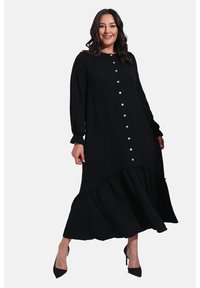 Modanisa ALIA - Shirt dress - black - Zalando.ie