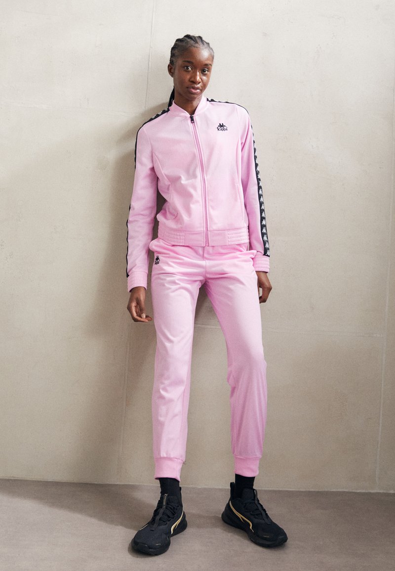 Kappa TRACKSUIT SET - Trainingsanzug - pastel lavender/pink - Zalando.de