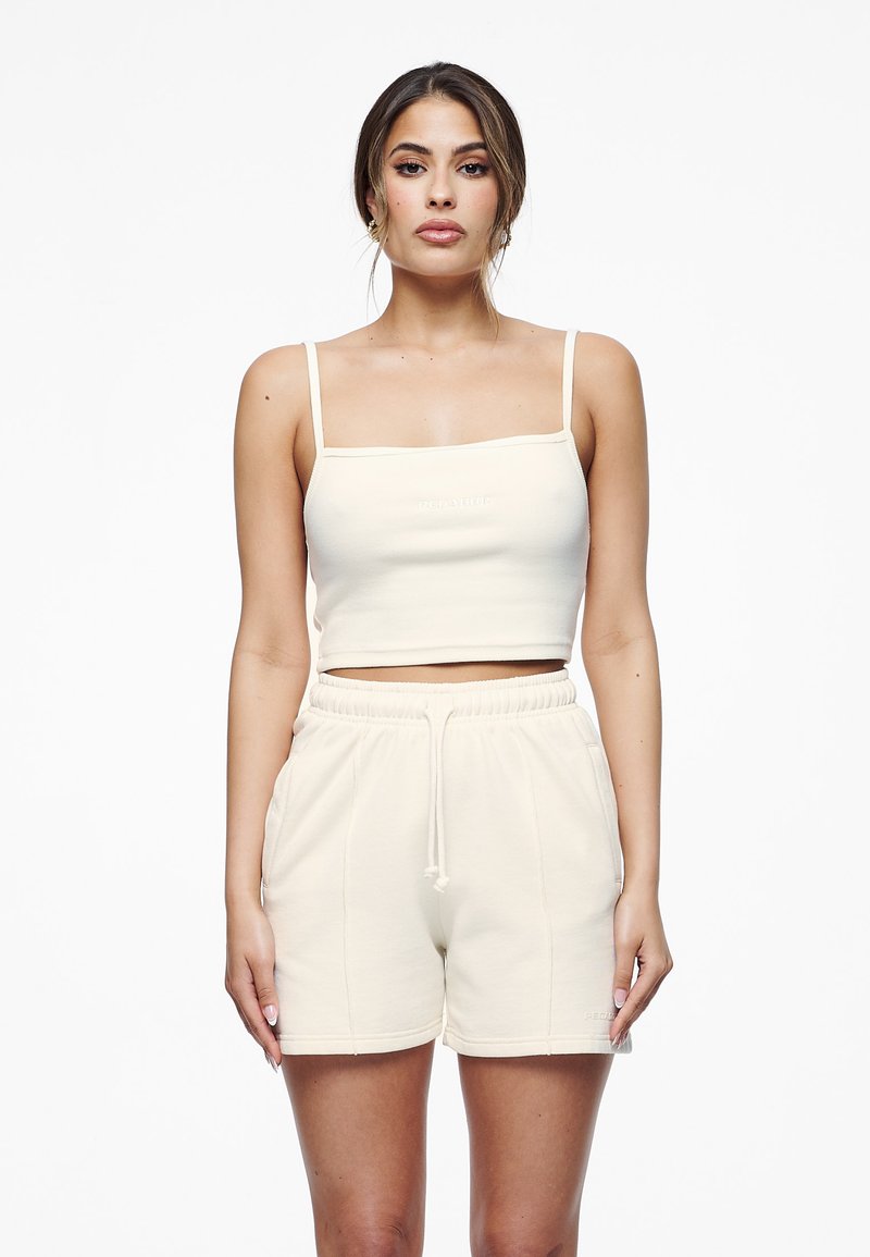 Pegador RUBY CROP - Top - vintage washed unbleached/offwhite - Zalando.at
