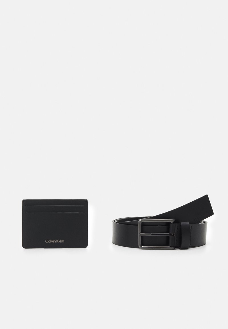 Calvin Klein WARMTH BELT CONCISE SET - Cinturón - black/negro - Zalando.es