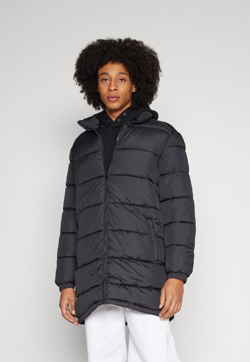 Brave Soul DAVIS LONG - Winter coat - black - Zalando