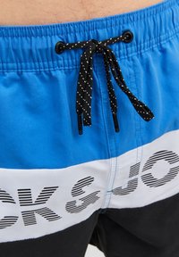 Jack & Jones JPSTFIJI JJ BLOCK SN - Short de bain - super sonic/bleu ...