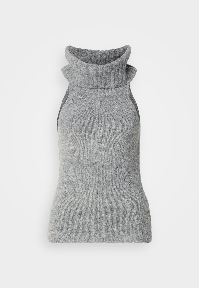 Gina Tricot CHUNKY - Topper - mid grey melange/grå-melert - Zalando.no