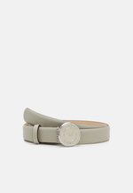 Emporio Armani BELT CIRCLE CLASP - Cinturón - scoglio cliff/crema ...