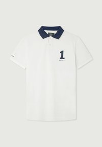 Hackett London HERITAGE NUMBER - Polo shirt - white - Zalando.co.uk