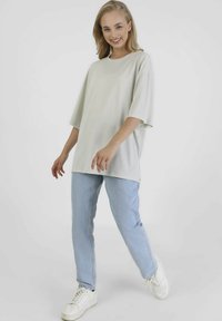 Modanisa BENIN - T-shirt à manches longues - stone/gris - ZALANDO.FR