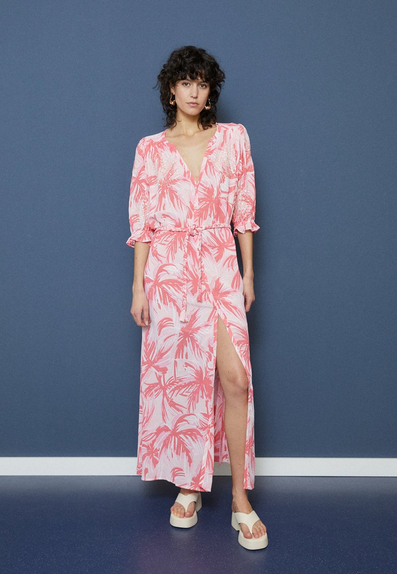 Fabienne Chapot SARDINIA DRESS - Denní šaty - pink grapefruit/char ...