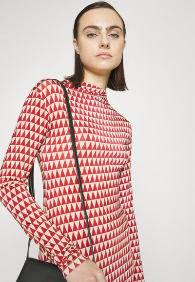 Tiger of Sweden ALIGRA - Jerseykjole - print/mørkerød - Zalando.no