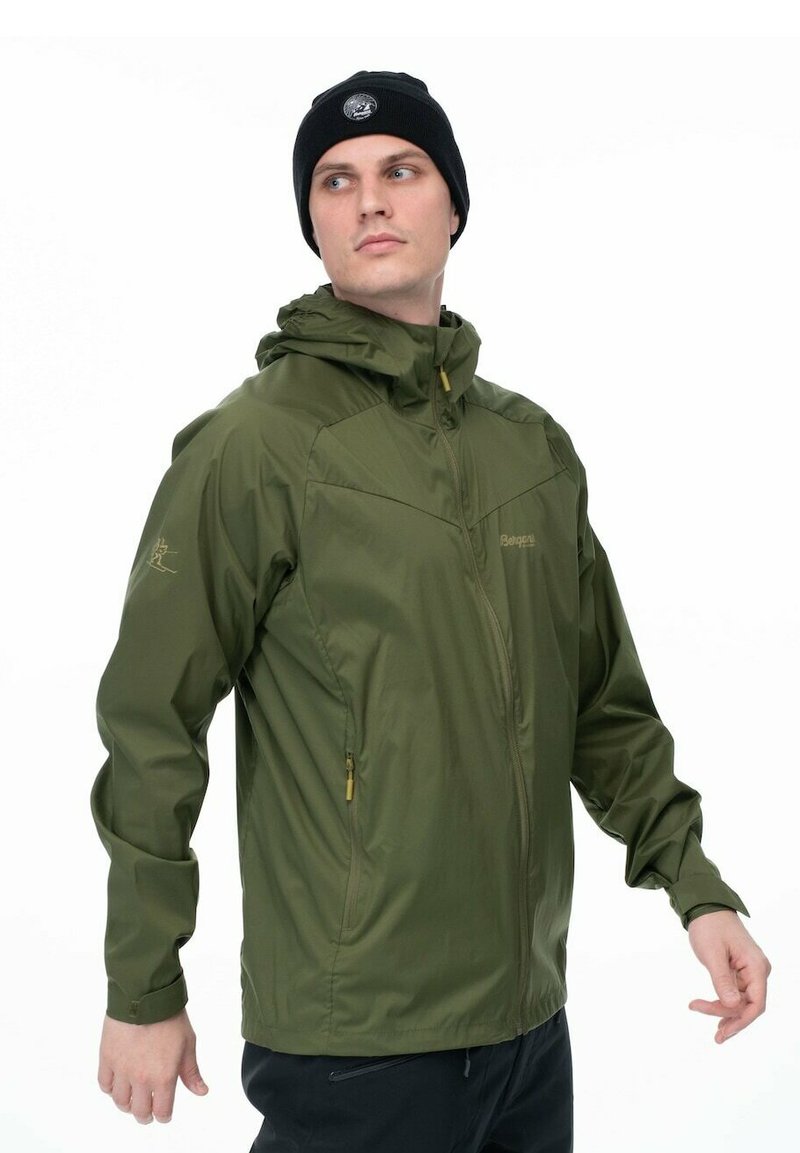 Bergans MICROLIGHT - Light jacket - dark olive green/dark green ...