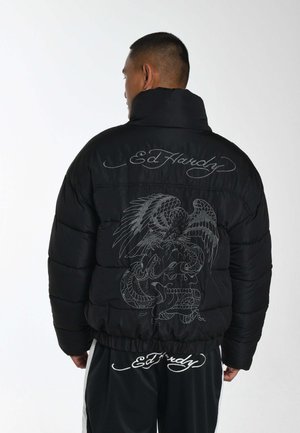 Ed Hardy PUFFER - Winterjas - black/zwart - Zalando.nl