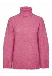 Pieces PCNANCY LS LOOSE ROLL NECK NOOS BC - Jersey de punto - shocking ...