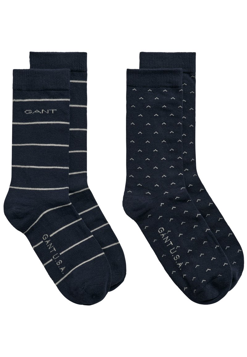 GANT 2 PACK - Socks - evening blue/dark blue - Zalando.de