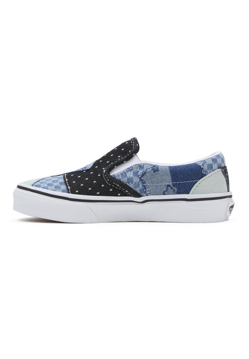 Vans CLASSIC SLIP- ON PATCHWORK - Instappers - denim navy true white ...