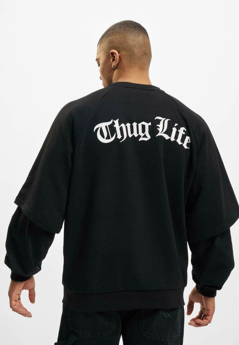 Thug Life CREWNECK TIMEMACHINE - Sweater - black/zwart - Zalando.be