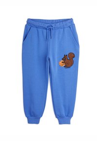 Mini Rodini SQUIRREL CHENILLE UNISEX - Trainingsbroek - blue/blauw ...