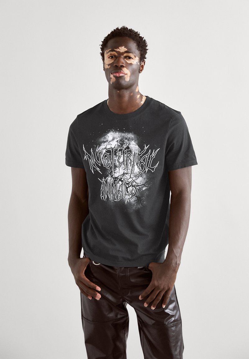 Iro DAVYD - Camiseta estampada - black/negro - Zalando.es