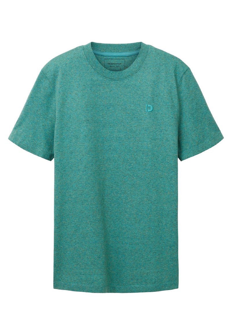Tom Tailor Kurzarm T Shirt Basic Grün Groen Zalando Nl